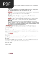 Glossary of Dramatic Terms | PDF | Plot (Narrative) | Tragedy
