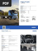 Ficha Tecnica Iveco Trakker 380T41H 6x4 | PDF | Eje | Inyección de combustible
