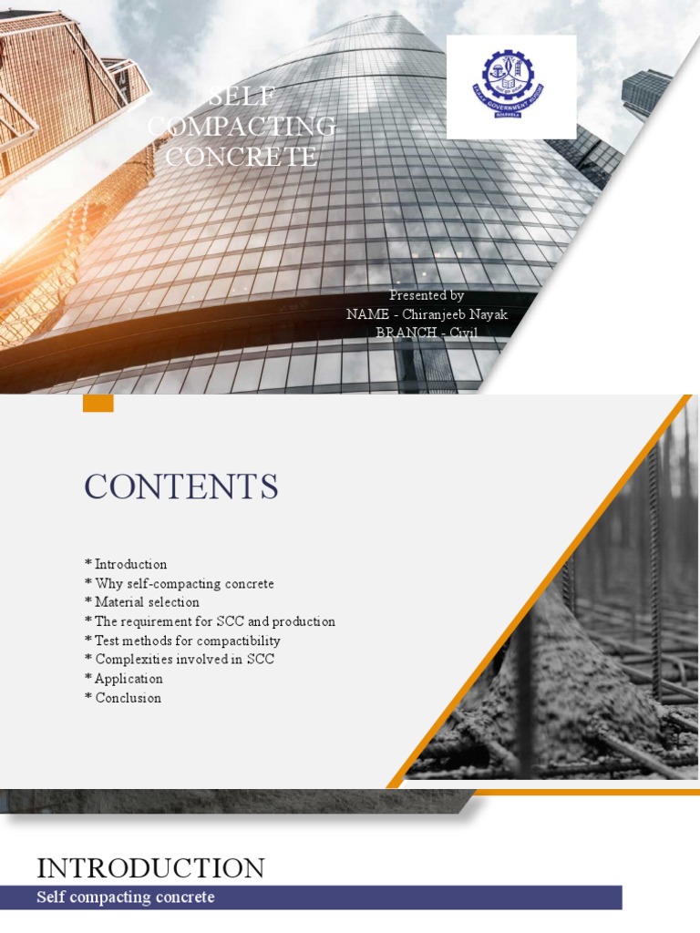 Benefits and Applications of SCC | PDF | Concrete | Applied And ...