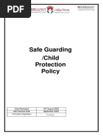 Child Protection Policy Template | PDF | Child Protection | Applied Ethics