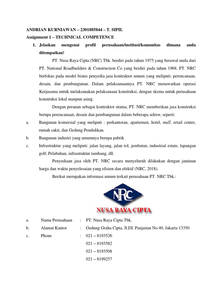 Assignment Bulan 1 - Technical Internship - Greater Jakarta | PDF
