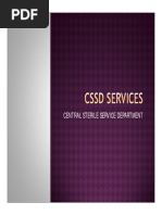 CSSD Checklist | PDF | Sterilization (Microbiology)