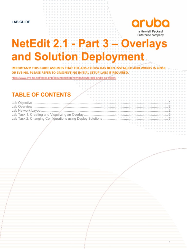 Configuring Static VXLAN Tunnels and Deploying DNS Server Configurations Using NetEdit 2.1 | PDF ...