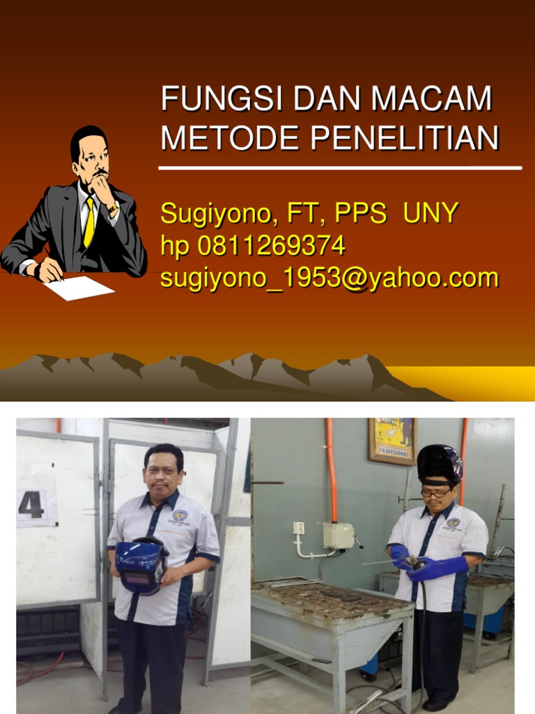 Adoc - Pub Fungsi Dan Macam Metode Penelitian Sugiyono FT Pps | PDF