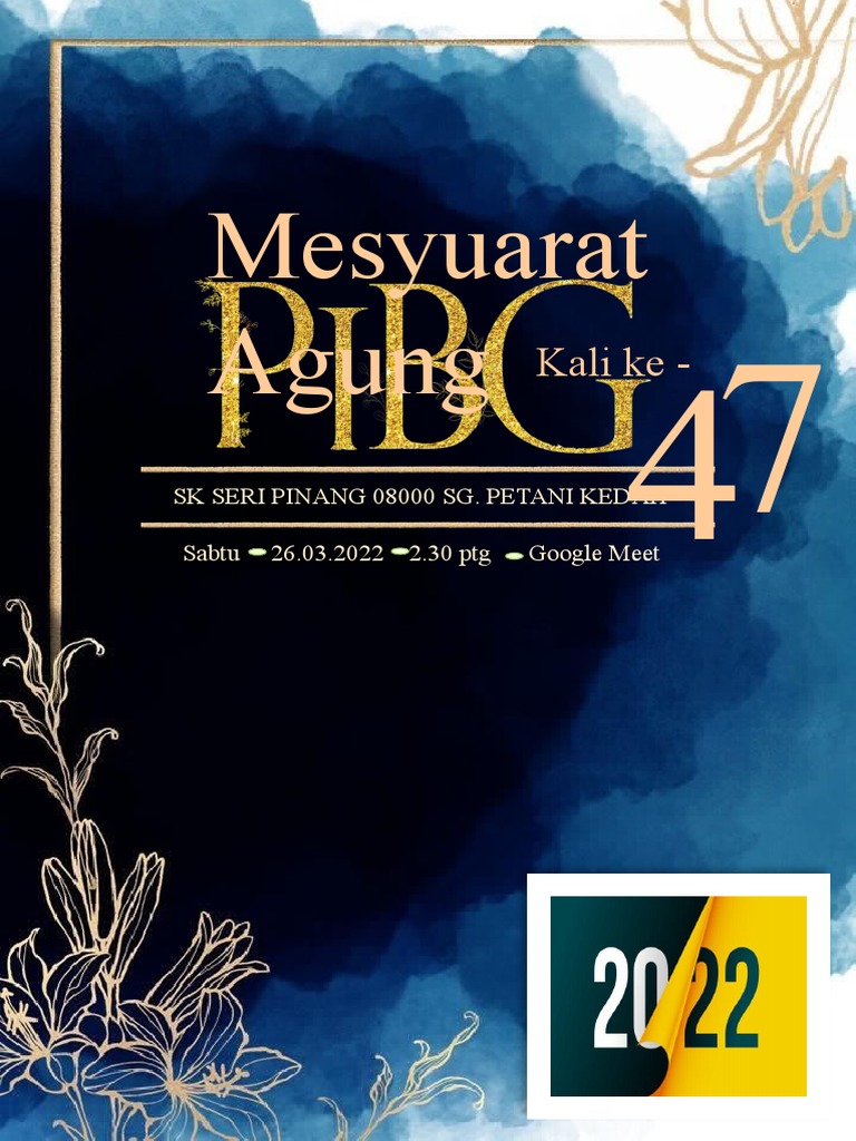 Buku Program Mat Pibg 2022 | PDF