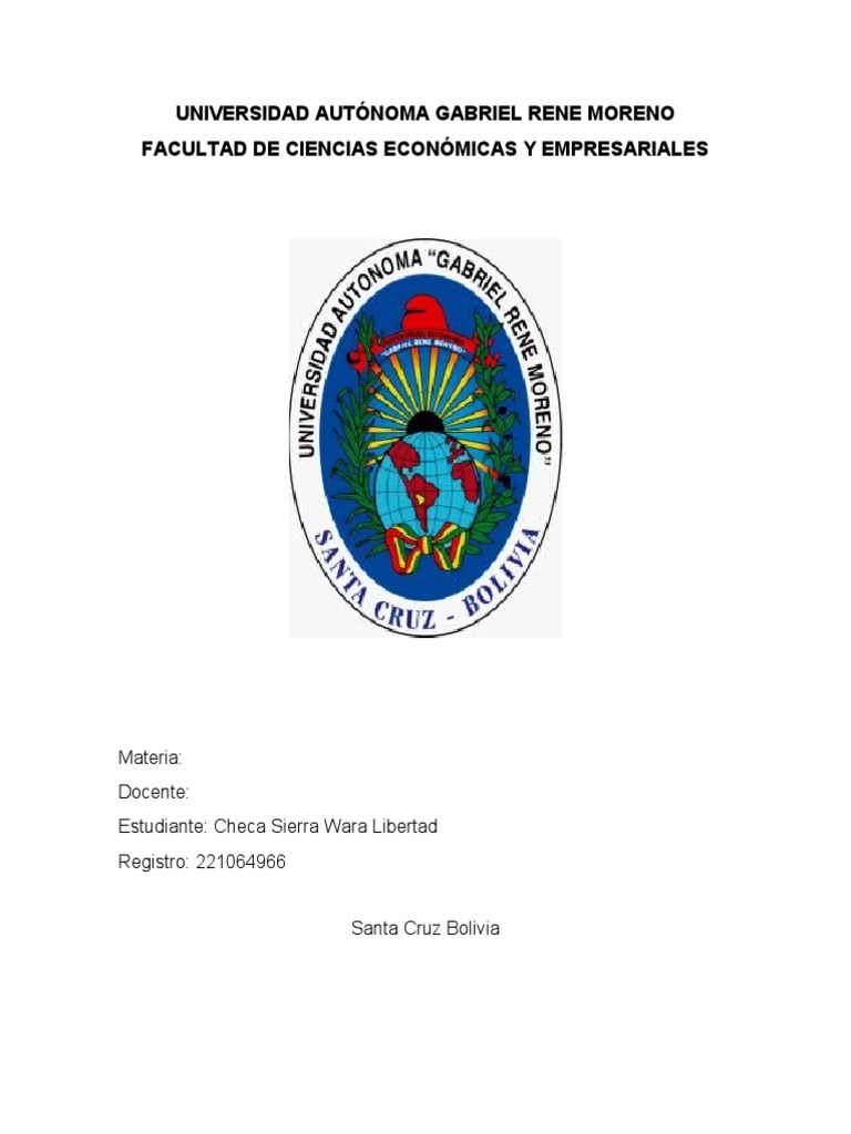 Caratula Uagrm | PDF