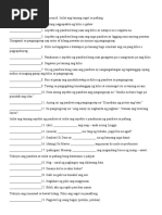 Pandiwa Worksheet | PDF