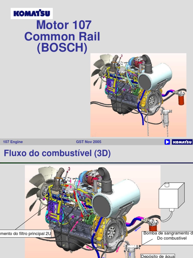 107 Series Common Rail Training (PC200-8) | PDF | Propulsão ...