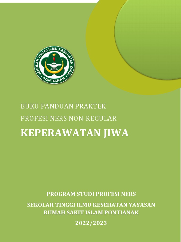 Buku Panduan Keperawatan Jiwa Profesi - Ners Non Reg | PDF
