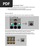 List of All Minecraft Enchantments | PDF