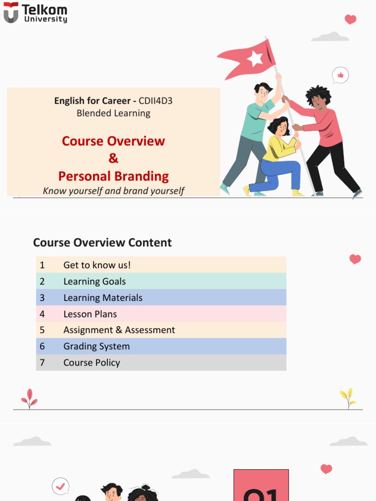 Meeting 1 - English For Career - Course Overview - 2223-1-YEN | PDF ...