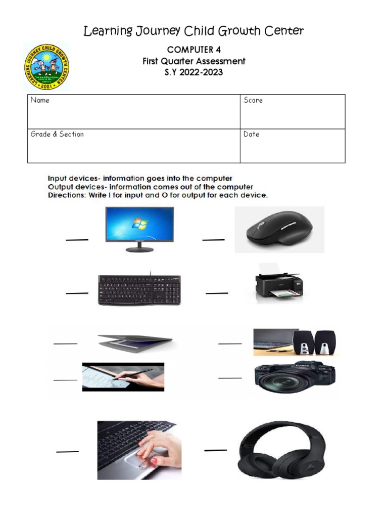 Computer 4 1ST Quarter Assessment | PDF