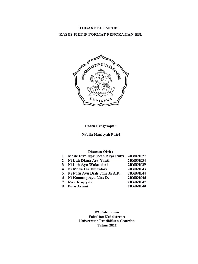 Kelompok 3 - BBL | PDF