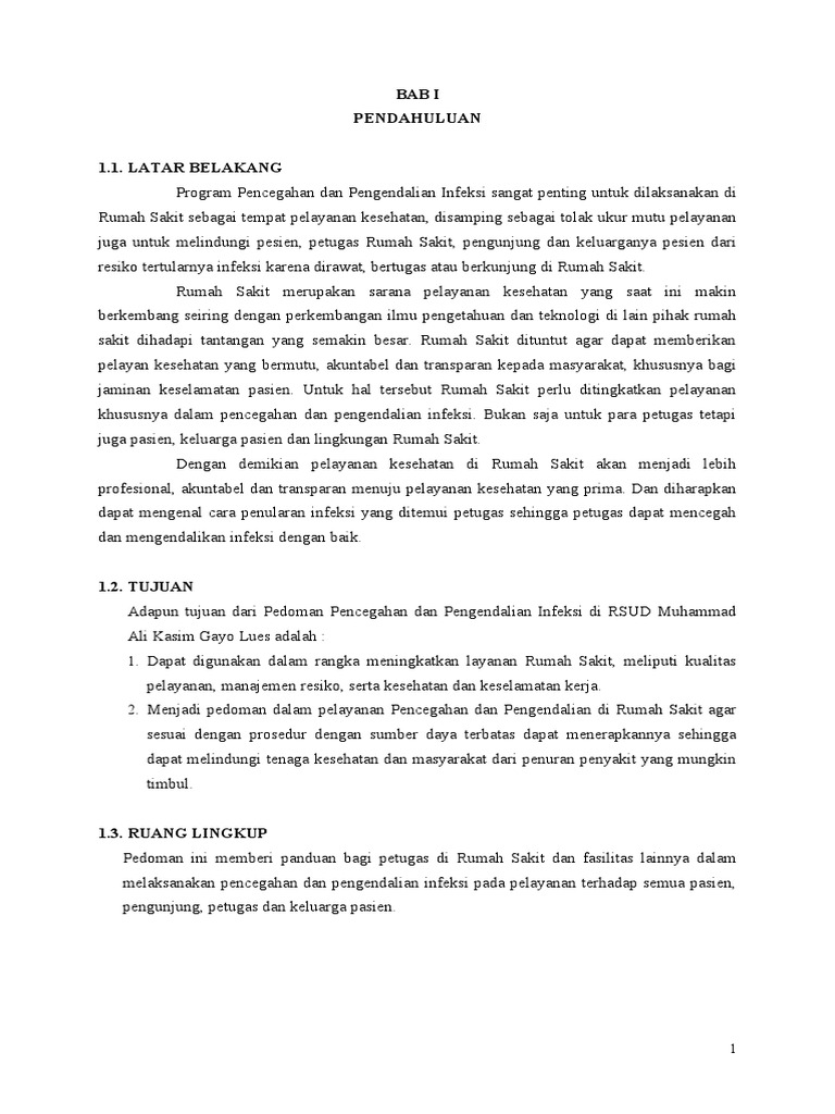 Pedoman Pel PPI | PDF