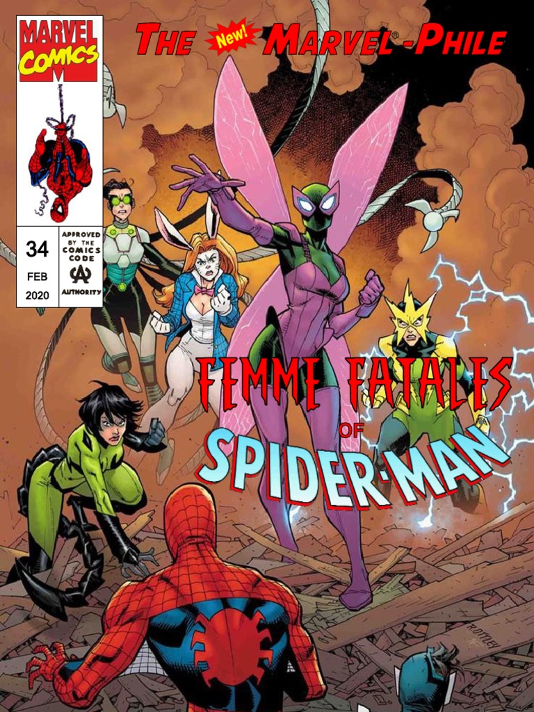 MP-034 Femme Fatales | PDF | Marvel Comics Characters | Science Fiction ...