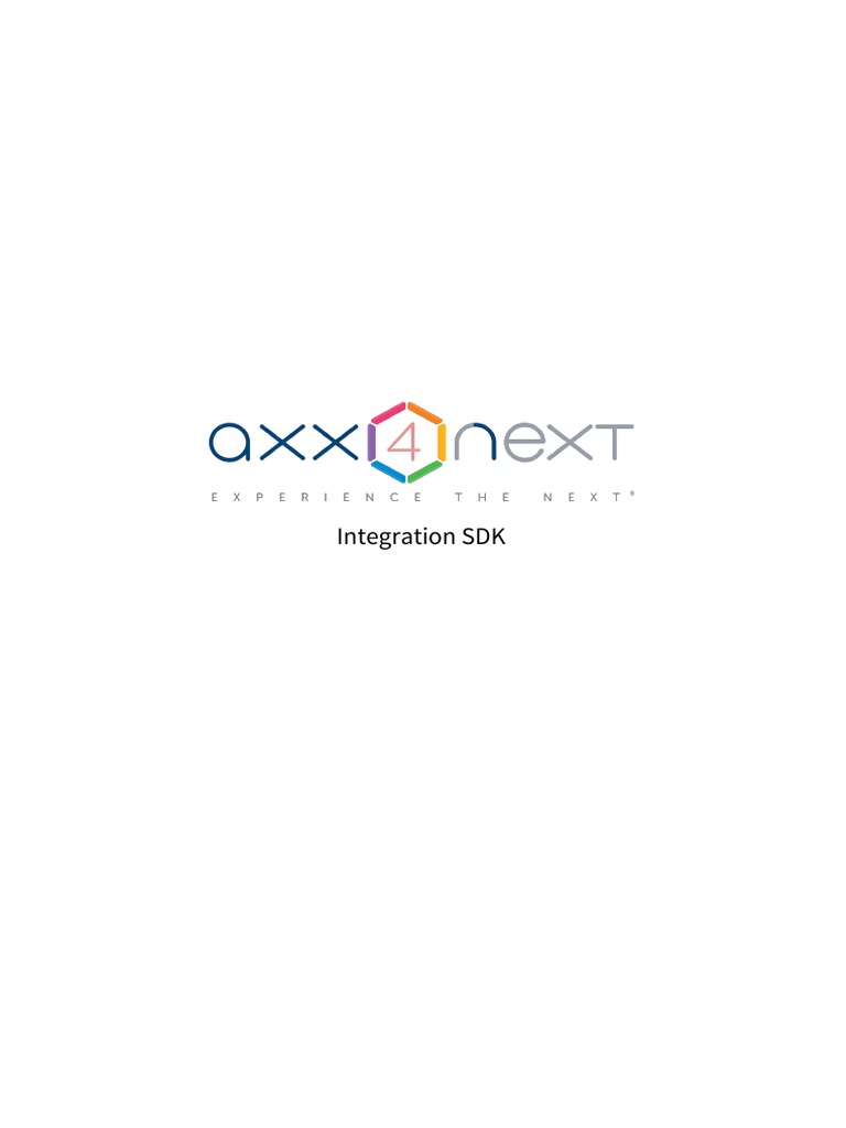 Axxon Next SDK | PDF | Networking | Internet & Web
