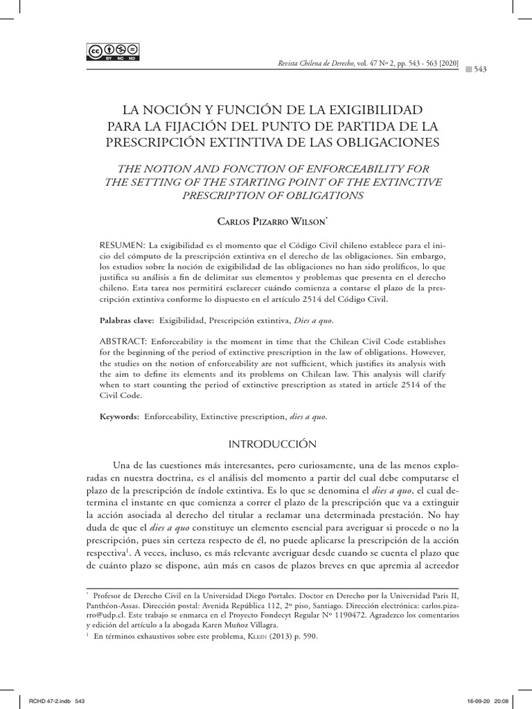 Artículo 46717 1 10 20200921 | PDF | Estatuto de limitaciones | Pagos