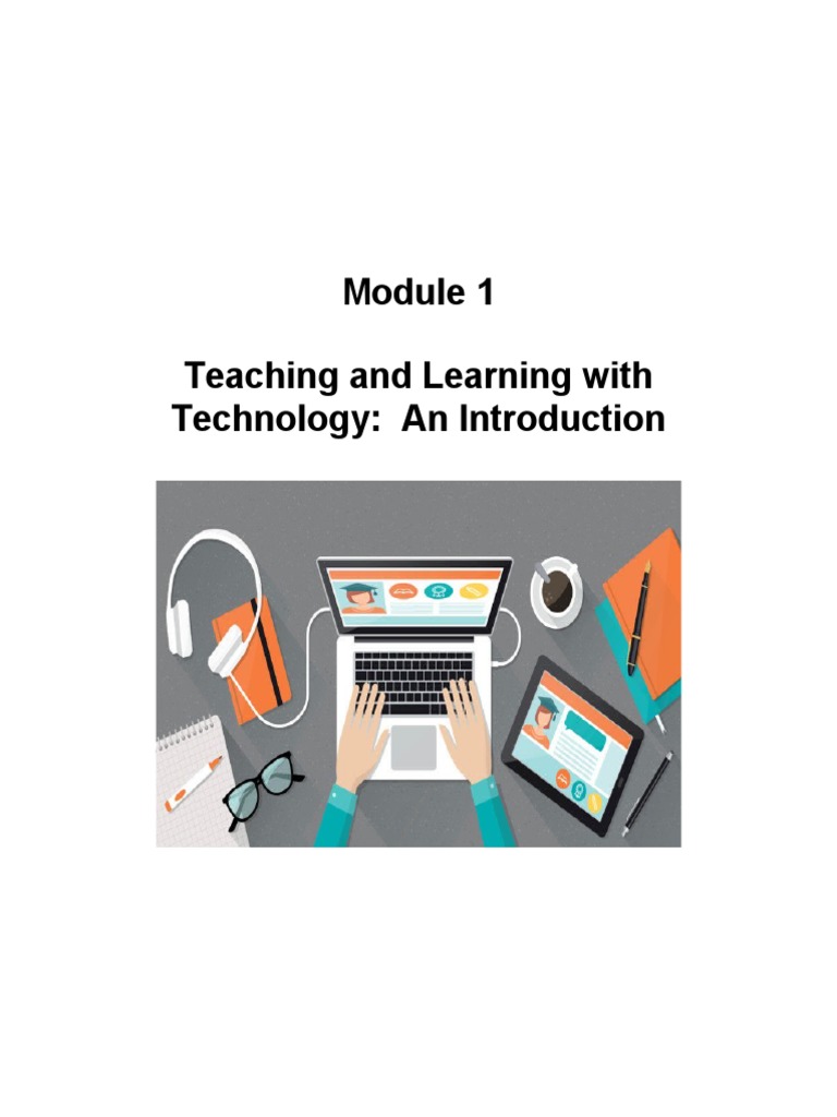 Educ 30033 Module 1 Lesson 1 Pdf Educational Technology Teaching Method