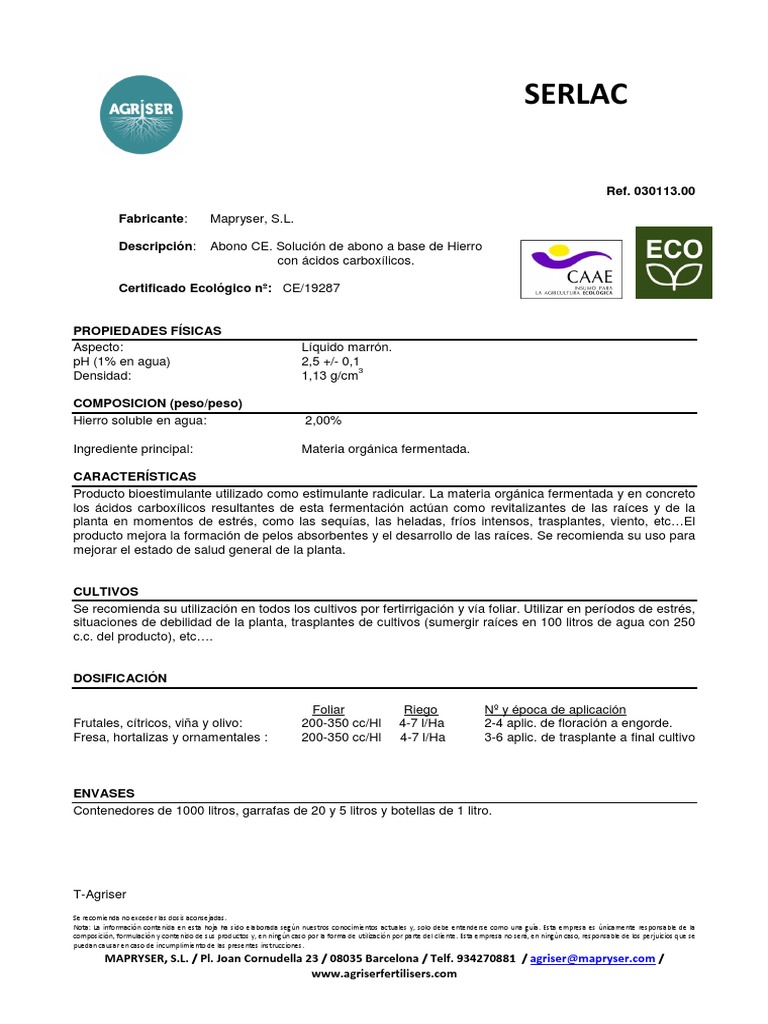 Serlac | PDF | Química