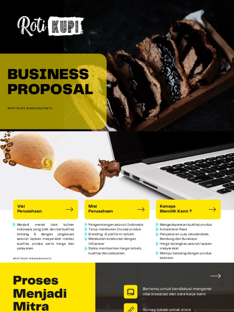 Proposal Bisnis Roti Kupi | PDF