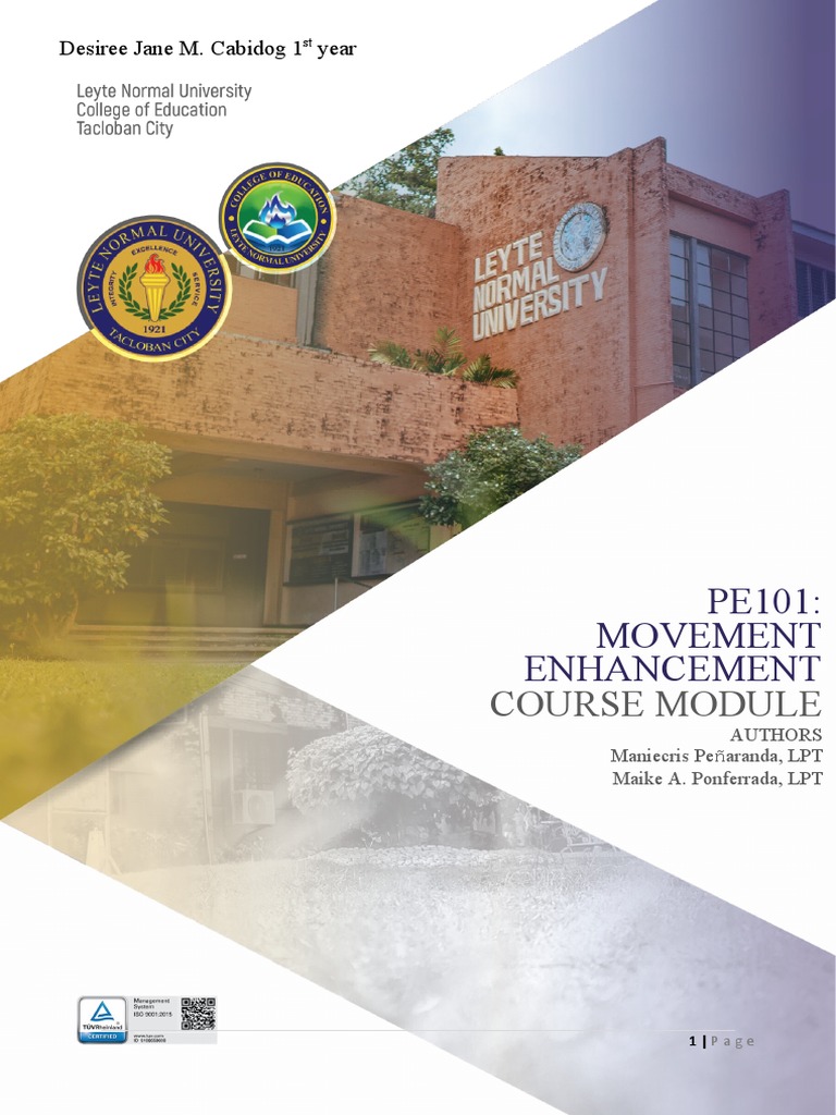 PE 101 Movement Enhancement Module 5 | PDF | Heart Rate | Aerobic Exercise