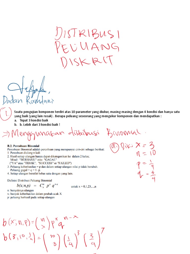 Materi Klinik Matematika Statdas | PDF