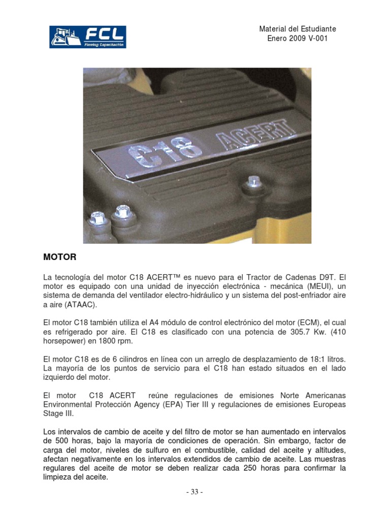 Modulo Motor D9T | PDF | Turbocompresor | Inyección de combustible