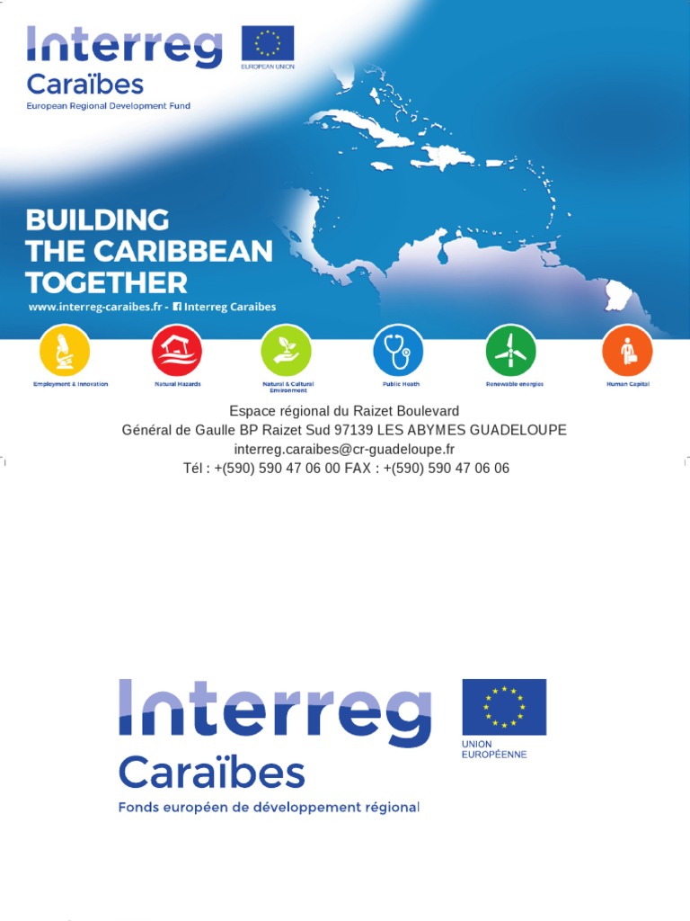 Brochure Interreg Caribbean | PDF | Economies