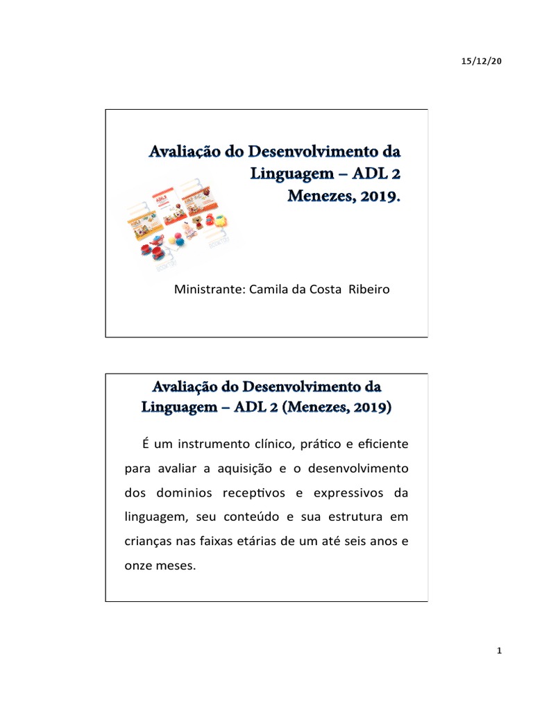 Adl 2 | PDF | Ciência cognitiva | Linguística