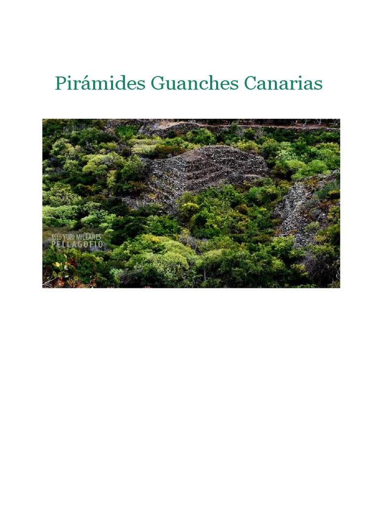 Pirámides Guanches (Canarias) | PDF | Pirámide | Islas Canarias