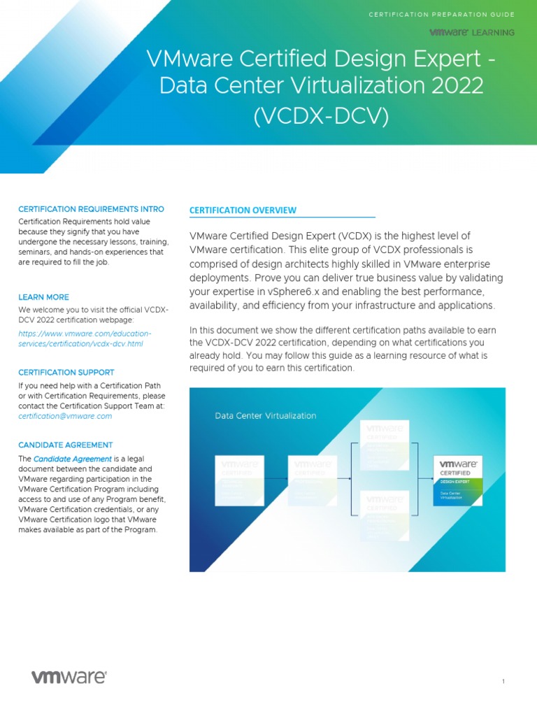 VMW VCDX DCV Certification Preparation Guide | PDF | Trademark ...
