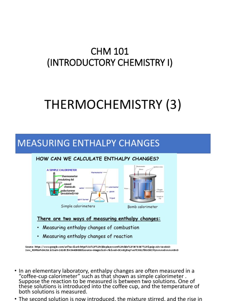Thermochemistry 3 (Enthalpy of Reaction 2 and Hess's Law) - 2022 | Download Free PDF | Enthalpy ...
