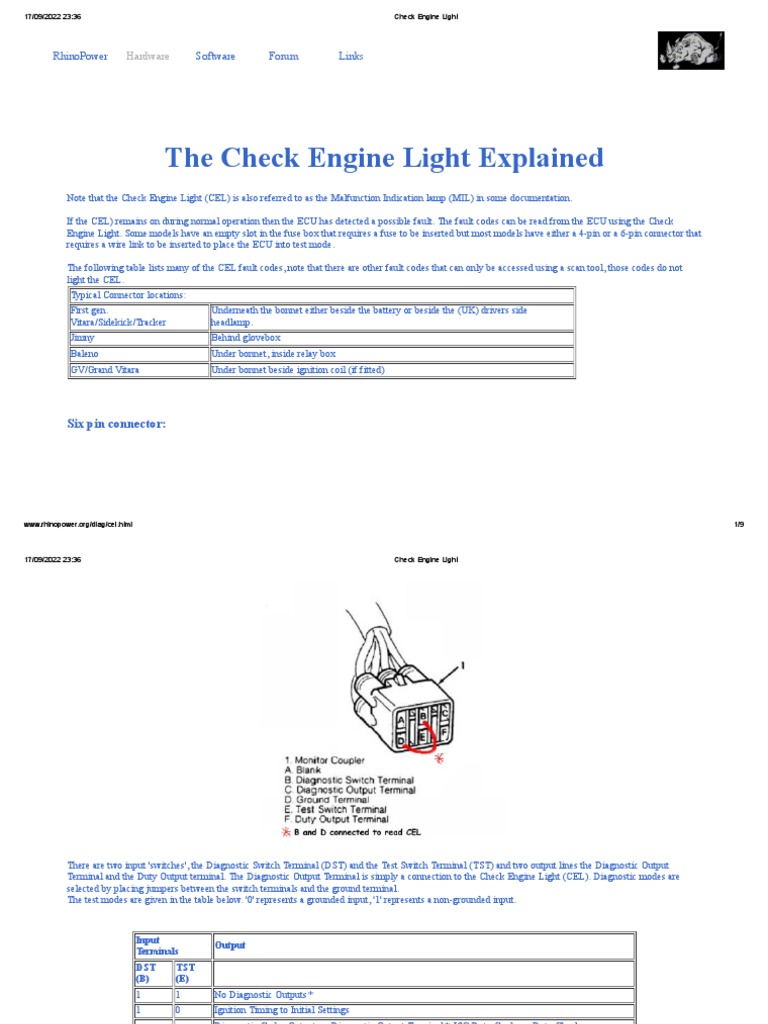 Check Engine Light Explained | PDF | Turbocharger | Diesel Engine