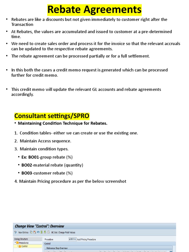 Rebate Agreements | PDF | Rebate (Marketing) | Invoice