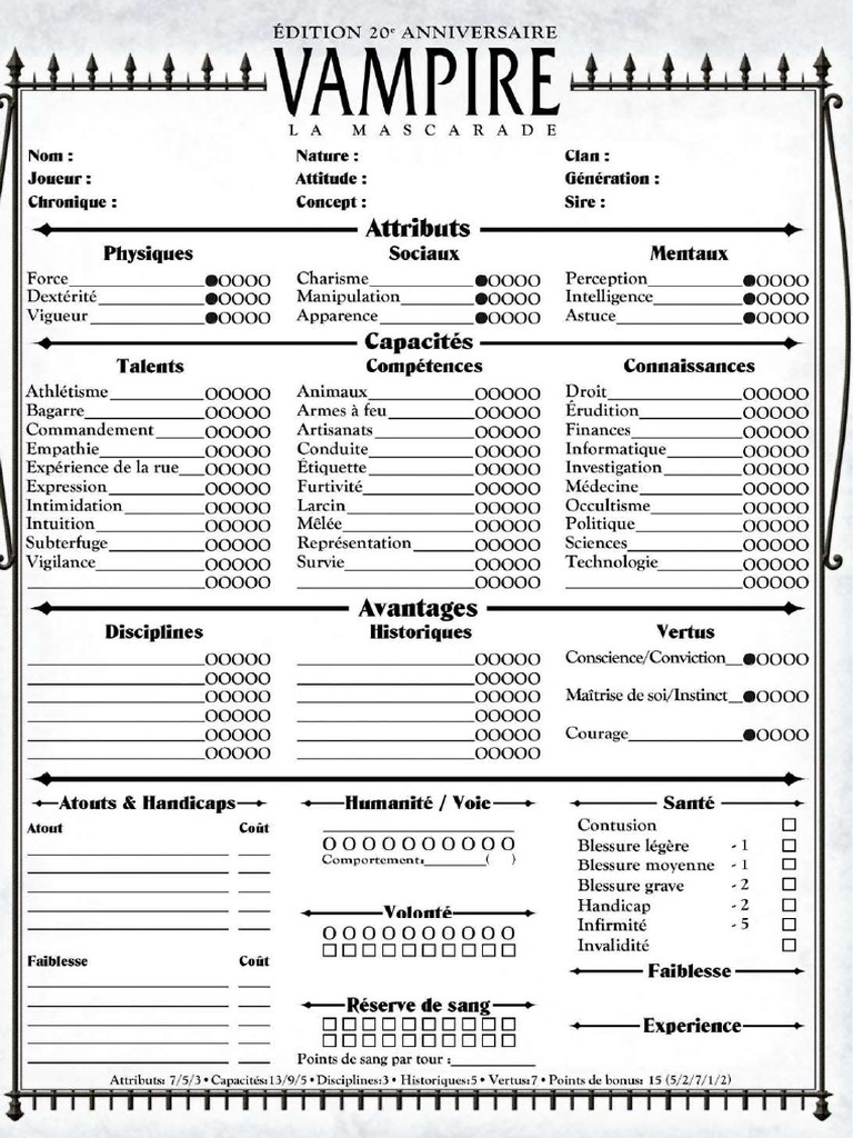 Fiche Perso VLM | PDF