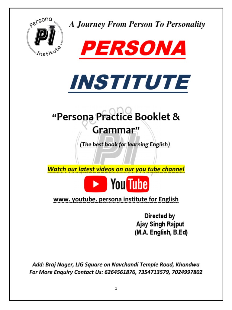 Practice Booklet | PDF