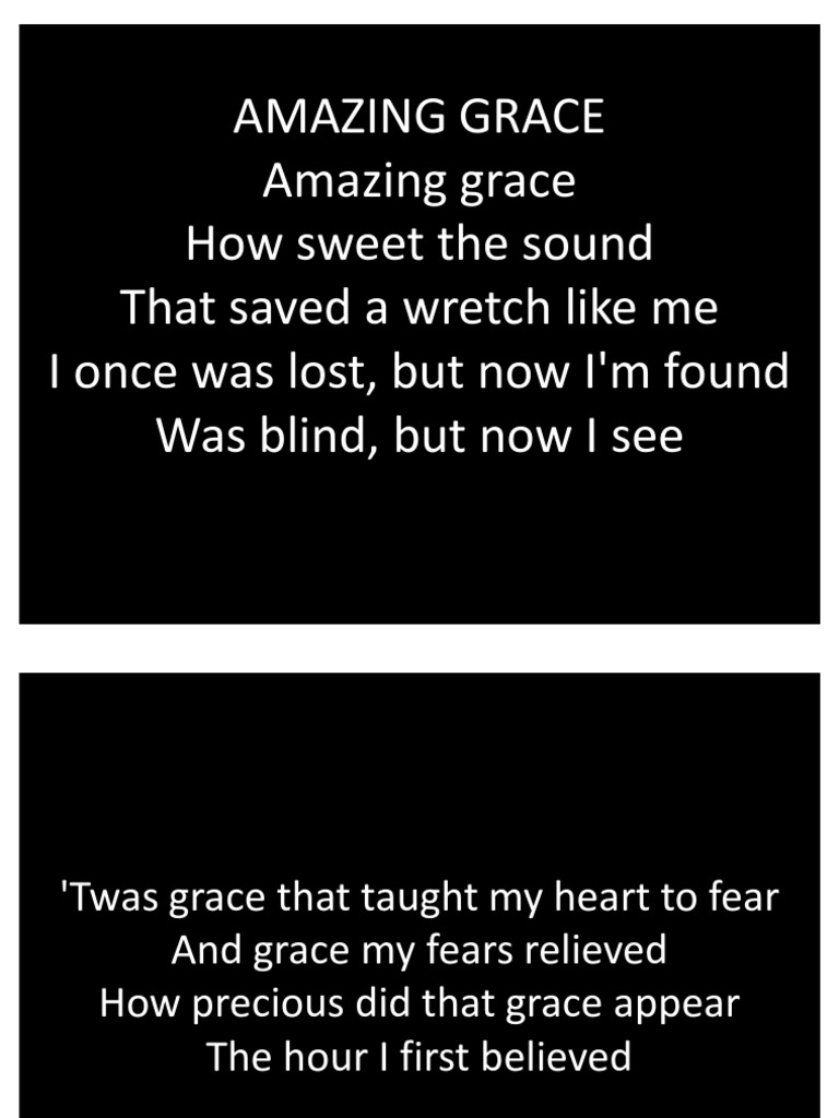 Amazing Grace | PDF