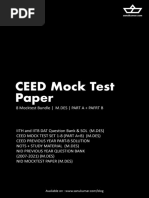 CEED 2025 Official Question Paper With Detailed Solution ...