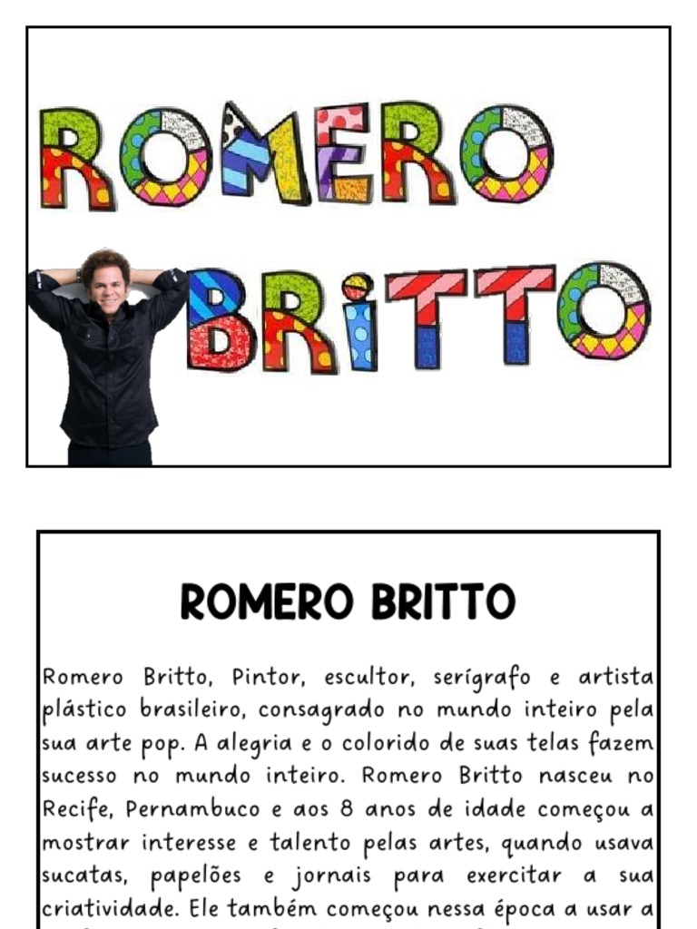 Livrinho Romero Britto | PDF