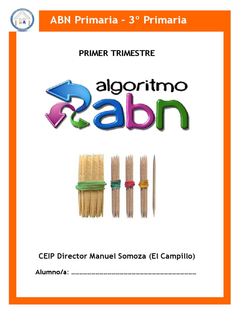 Fichas ABN 3º Primaria Trimestres | PDF