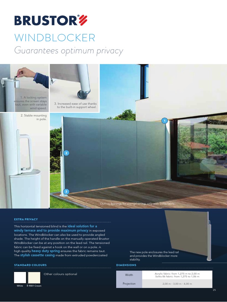 Brustor Sun Protection Brochure 2016 GB LR 21 | PDF