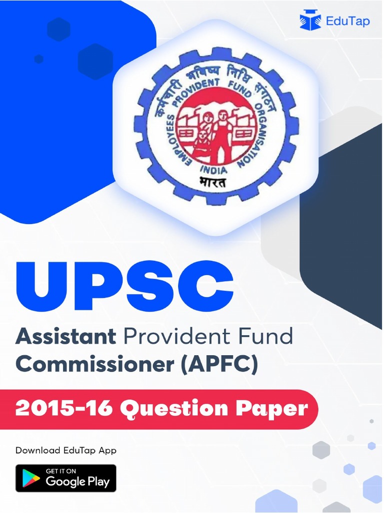 UPSC APFC PYP 2015-16 Lyst6668 | PDF | Computing | Global Positioning ...