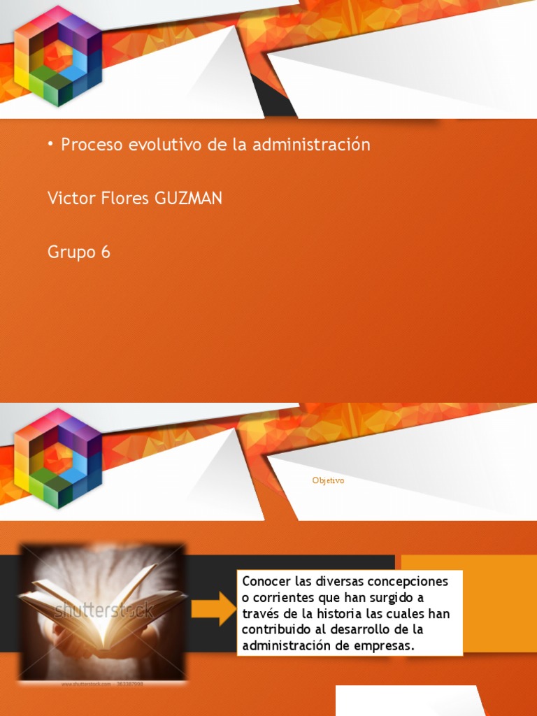 Proceso Evolutivo de La Administracion | PDF Proceso Evolutivo de La Administracion | PDF