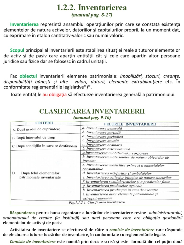 Inventarierea | PDF