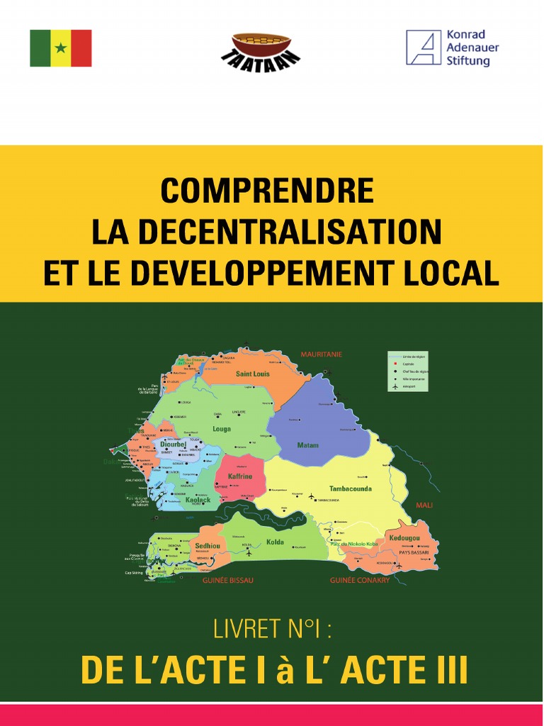 De l'Acte I à l'Acte III au Sénégal | PDF | Communes de France ...