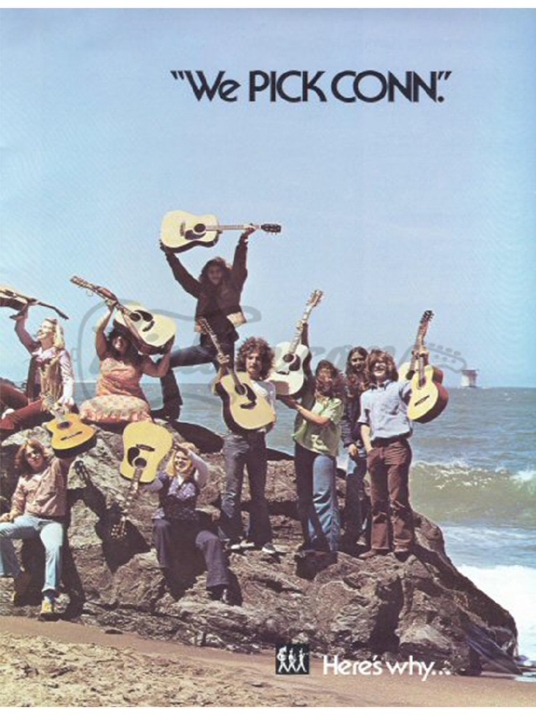 1974 CONN Acoustic Guitar Catalog | PDF