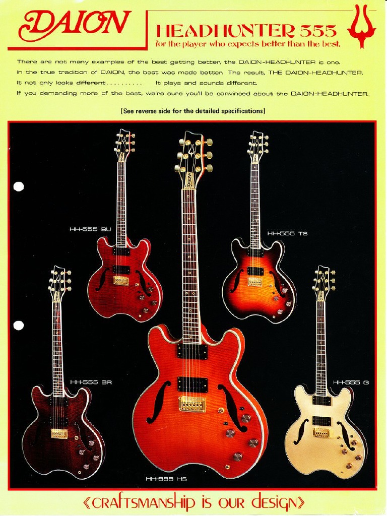 Daion 1980s Acoustic Series | PDF