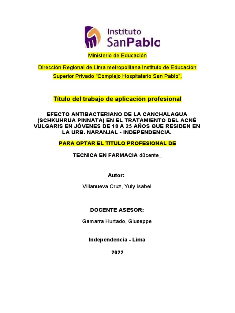 Formato de Caratula para Titulacion | PDF