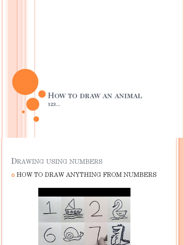 How To Draw Using Numbers | PDF
