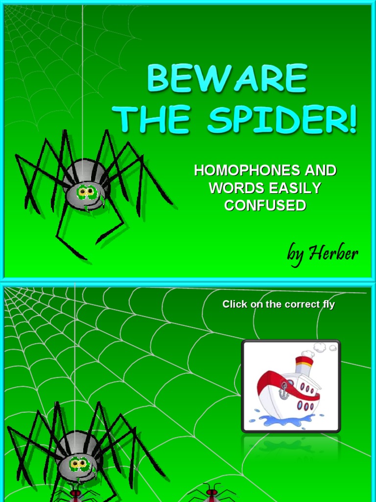 Beware The Spider Fun Activities Games Games - 55203 | PDF